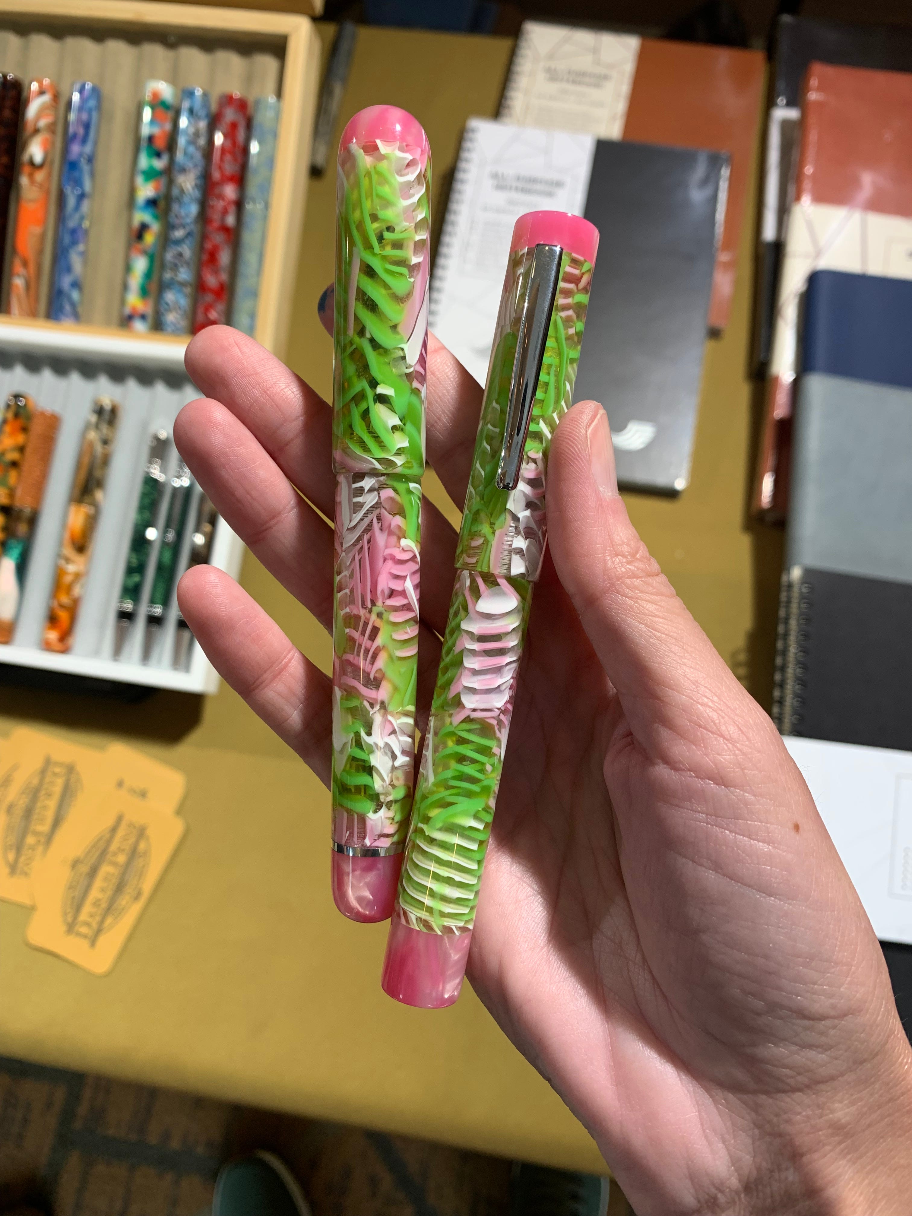 Triangle Pen Show haul - @idipbananasintocoffee’s Substack