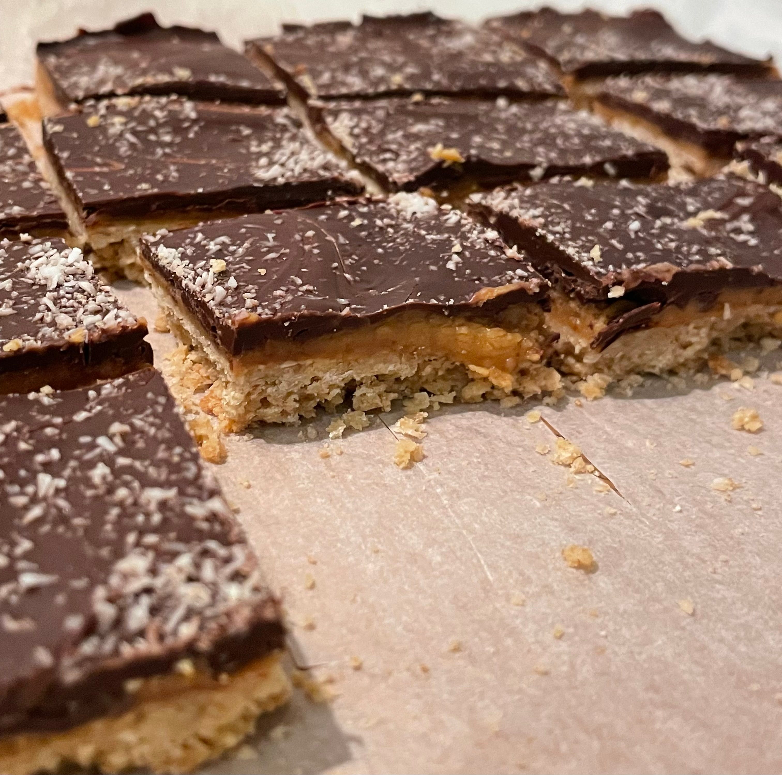 Guilt-Free Caramel Slice Recipe - Lauren’s Substack