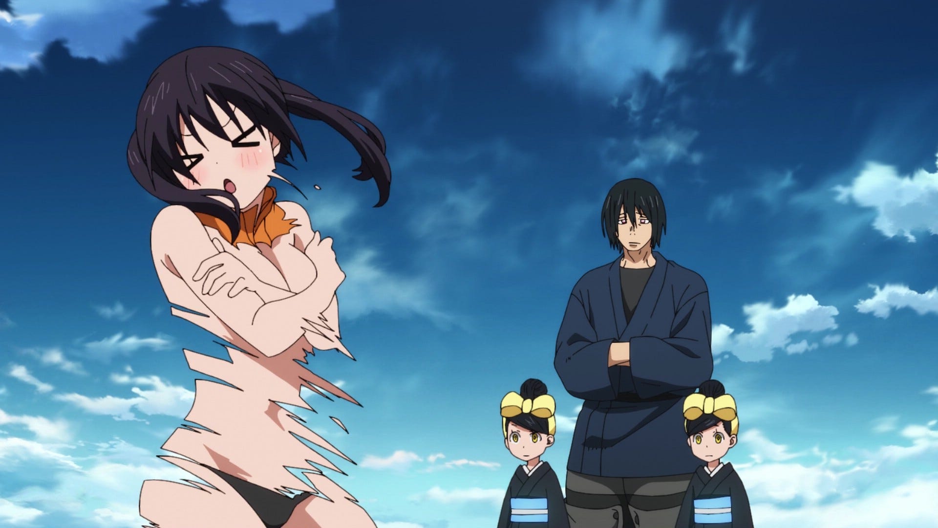 Enen no Shouboutai S2 - Episode 23 - Tamaki Fires Up