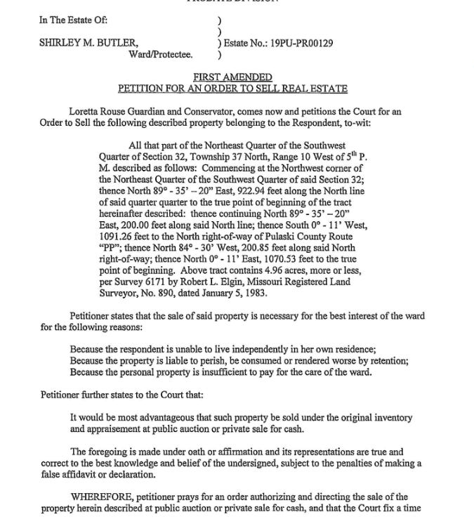 The Definitive Dossier of Loretta Rouse, Public Administrator for ...