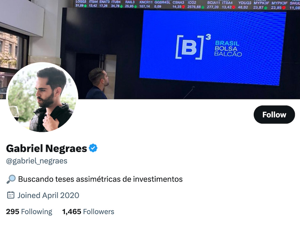 Papo de Valor com Gabriel Negraes (Investidor Independente)