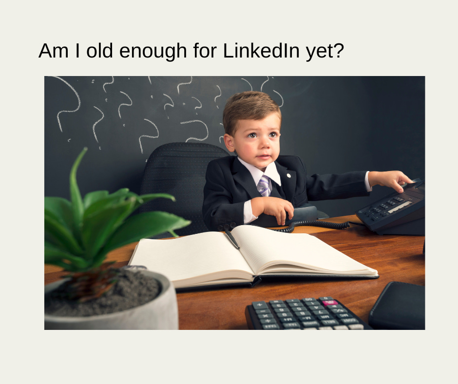 Why is 13 the minimum age for a social media account?