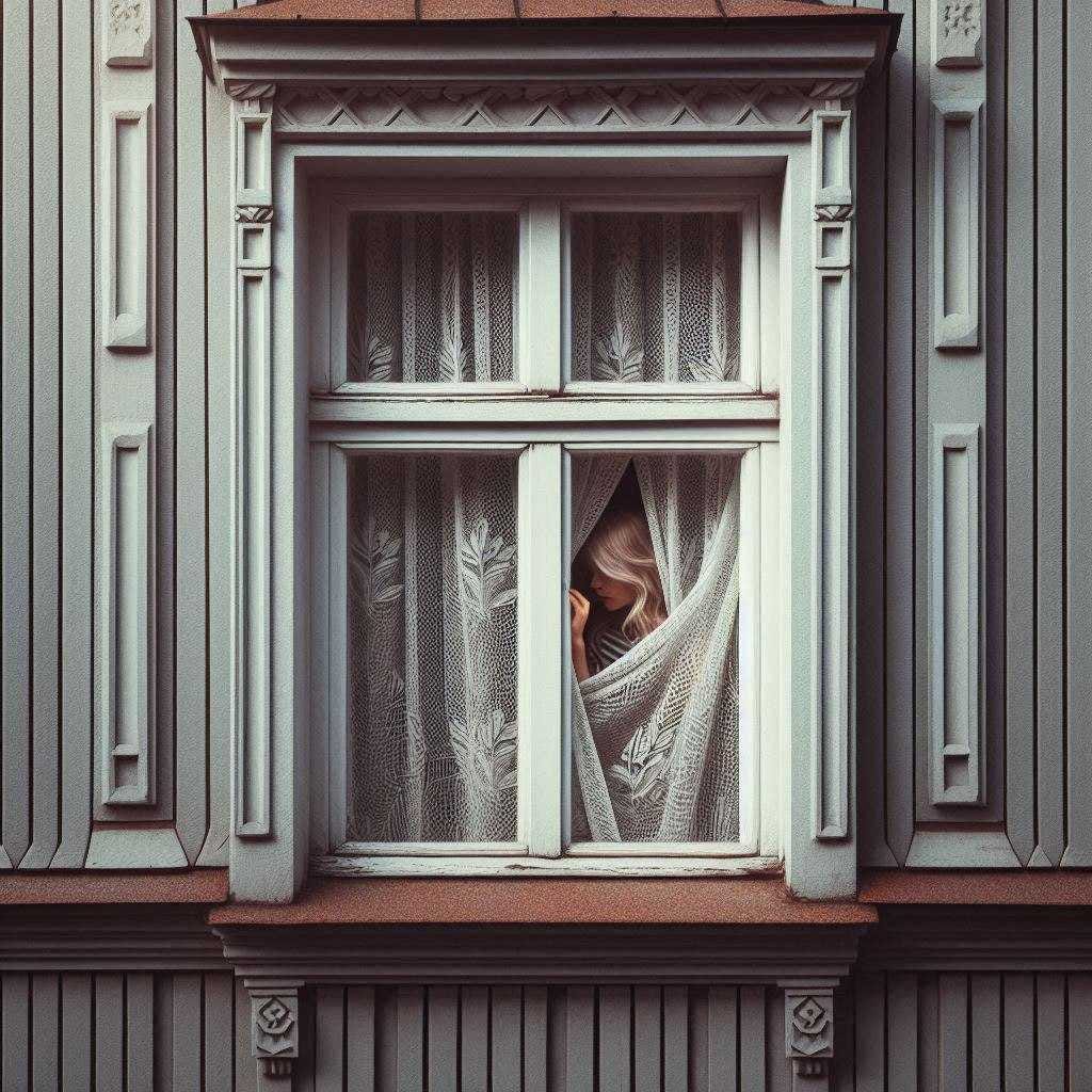 The Curtain Twitcher - Alina Barbu