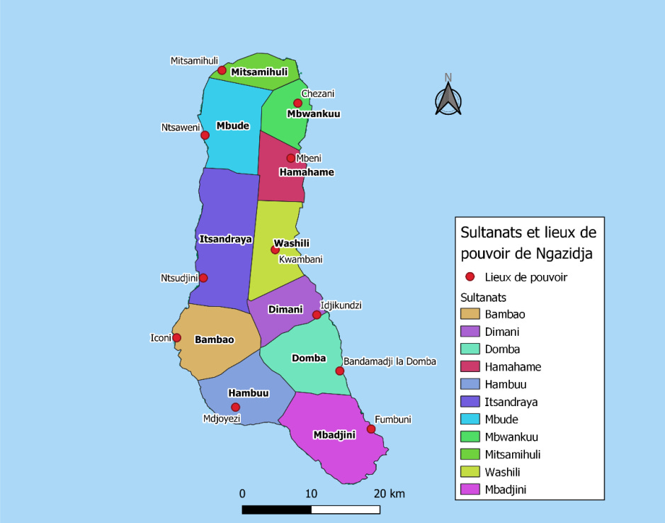 A history of Grande Comore (Ngazidja) ca. 700-1900.