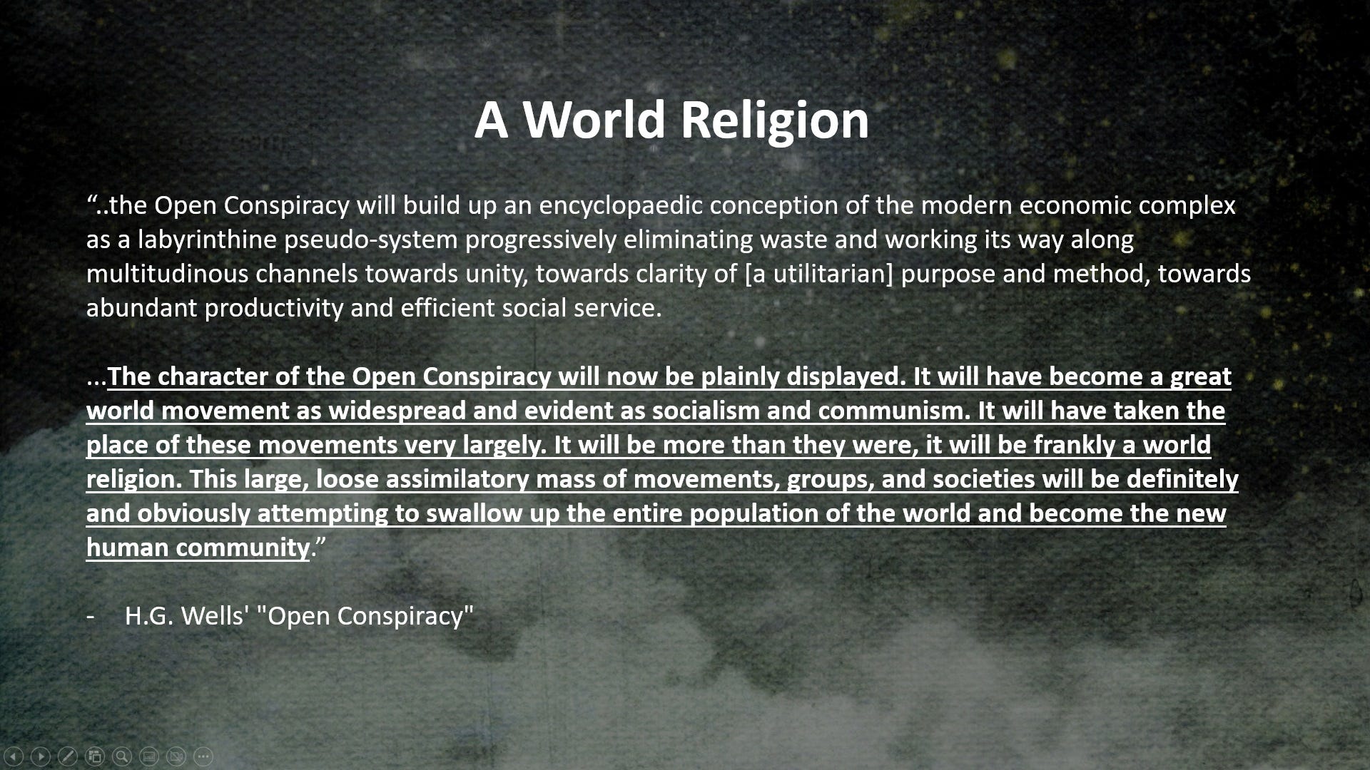 Why H.G. Wells' World Brain and Yuval Harari's Hackable Human Will Not ...