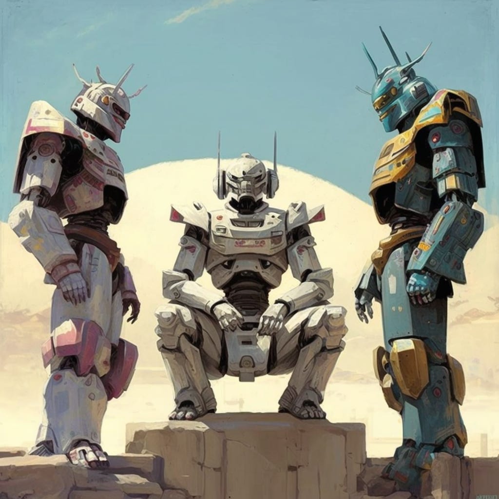 Unaligned trinity, v2 - by Noah Goodman - Noah’s Substack