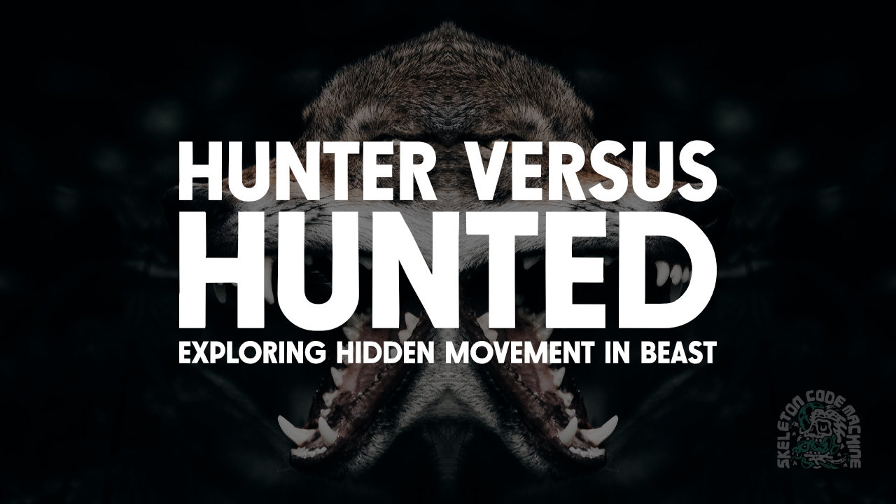 Hunter vs. Hunted - by Exeunt Press - Skeleton Code Machine