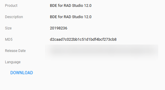 Borland Database Engine (BDE) Alternative Guide, corrections