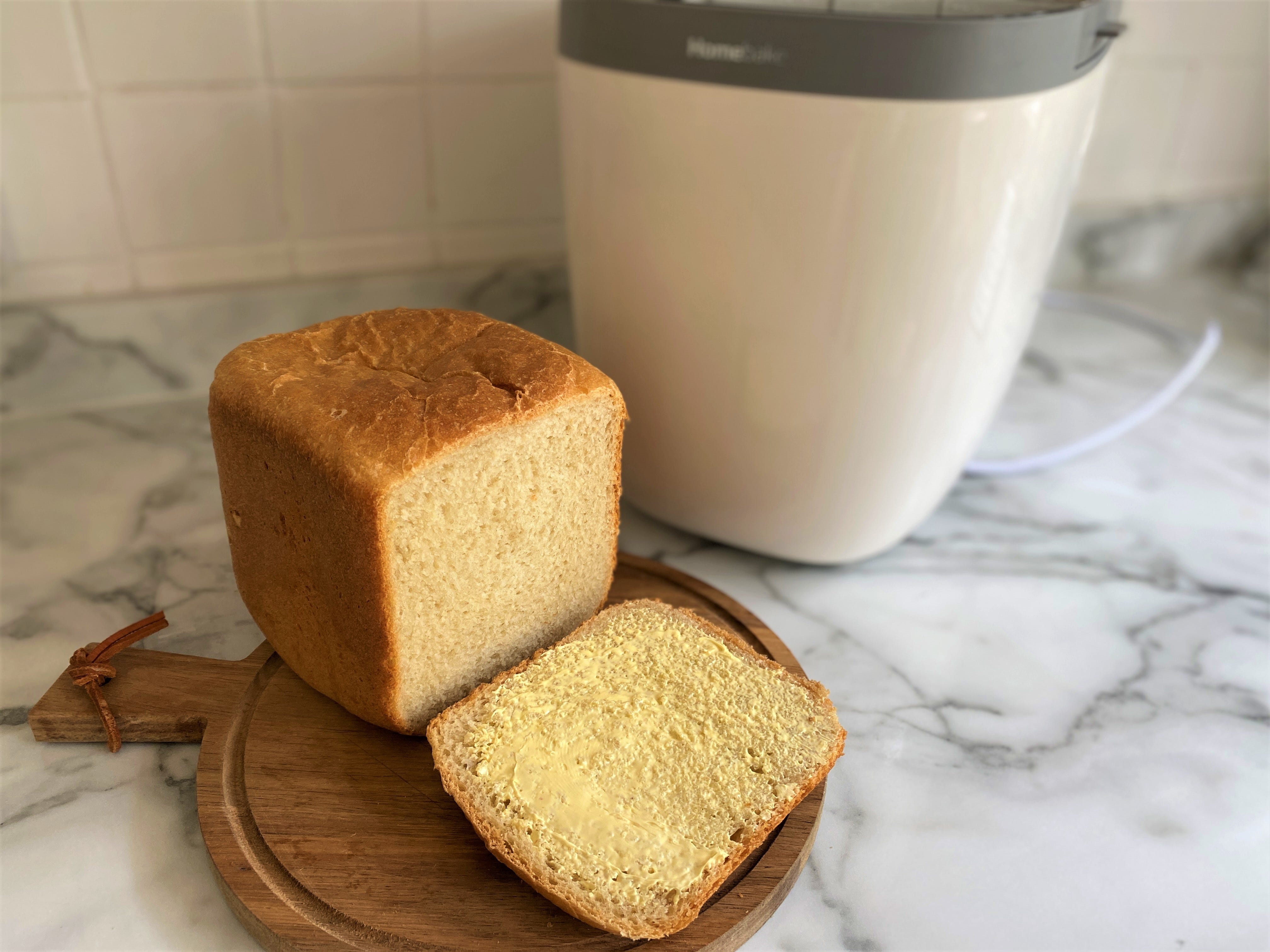 The best basic white loaf recipe in a bread machine