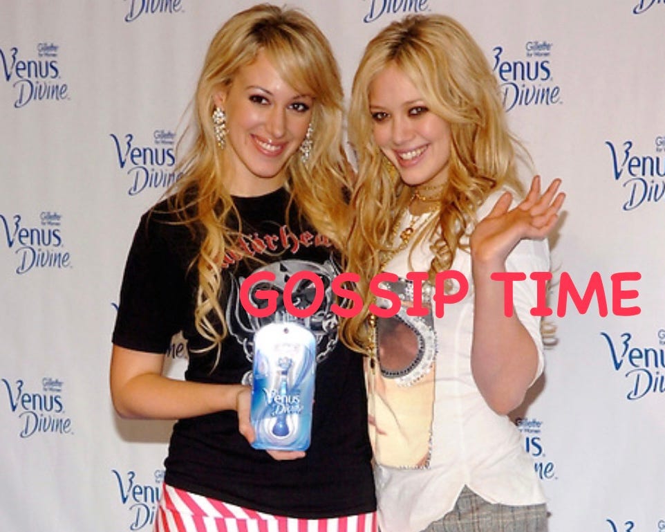 Hilary Duff vs. Haylie Duff - by Allie Jones - Gossip Time