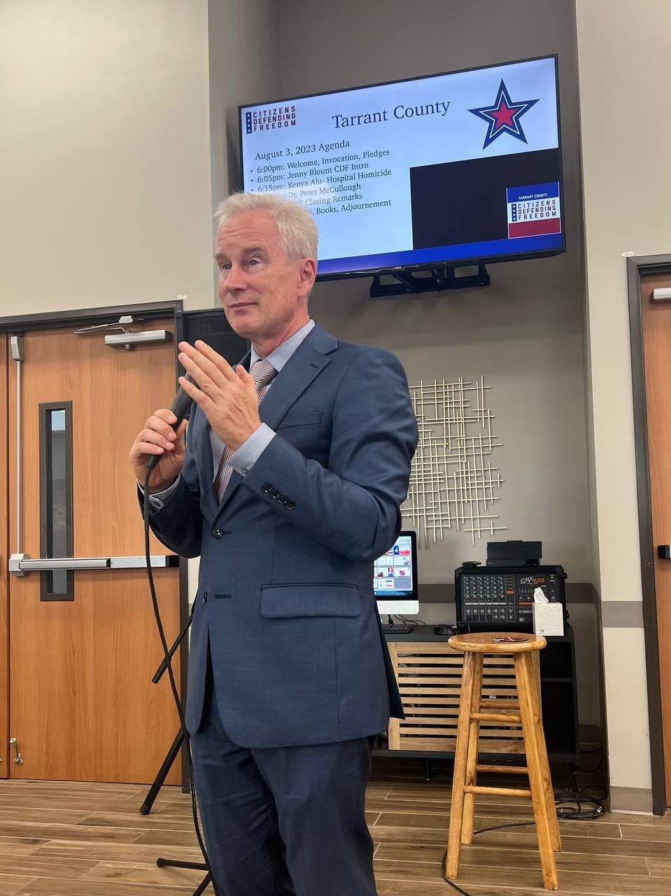 Dr. Peter McCullough on FIRE! "Two Waves of Illness, Injury, Disability ...