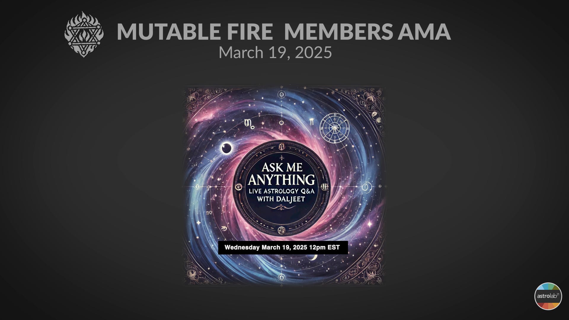 Aries Season 2025 AMA Replay - by Daljeet Peterson