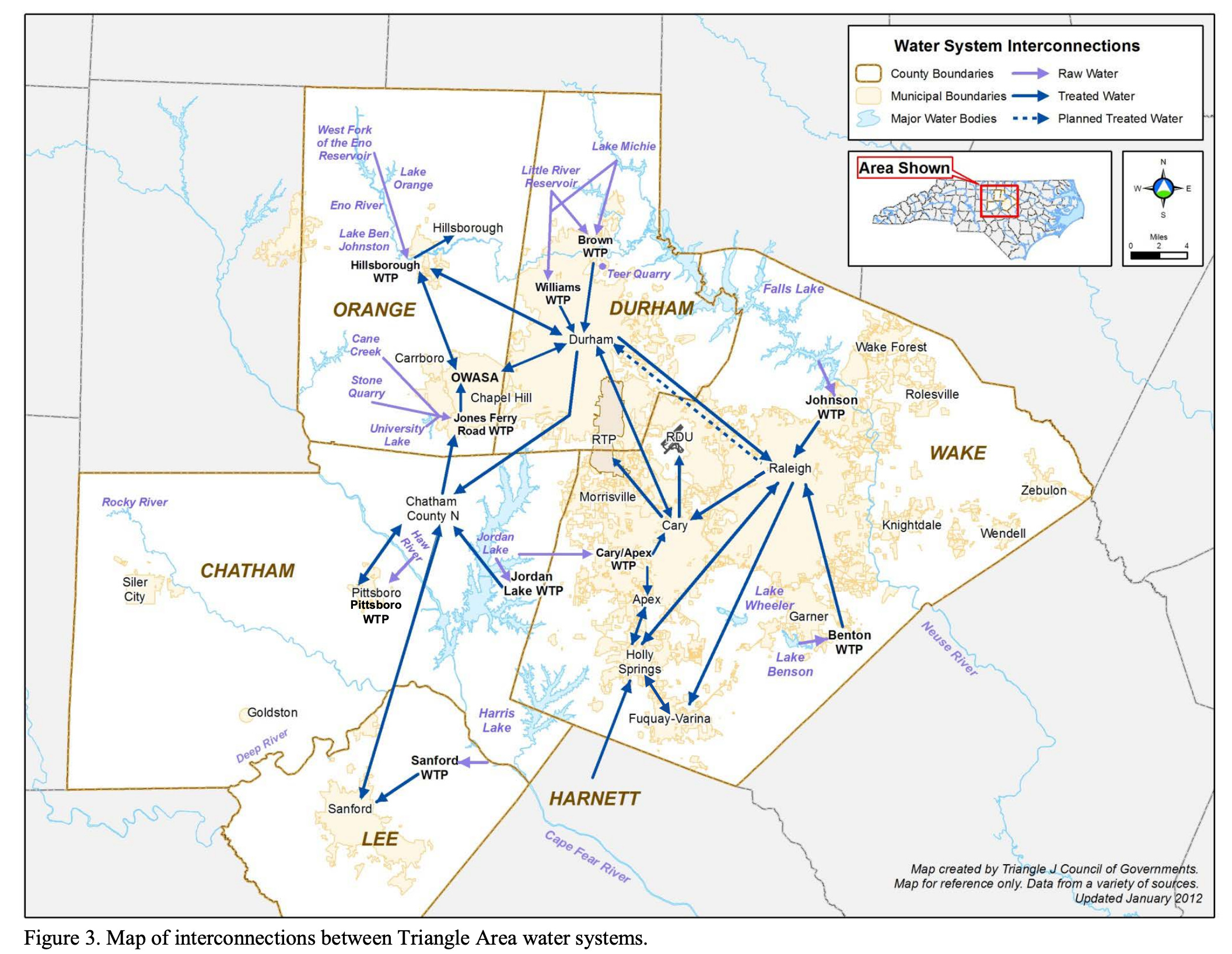 Durham's drinking water supply at risk on two fronts