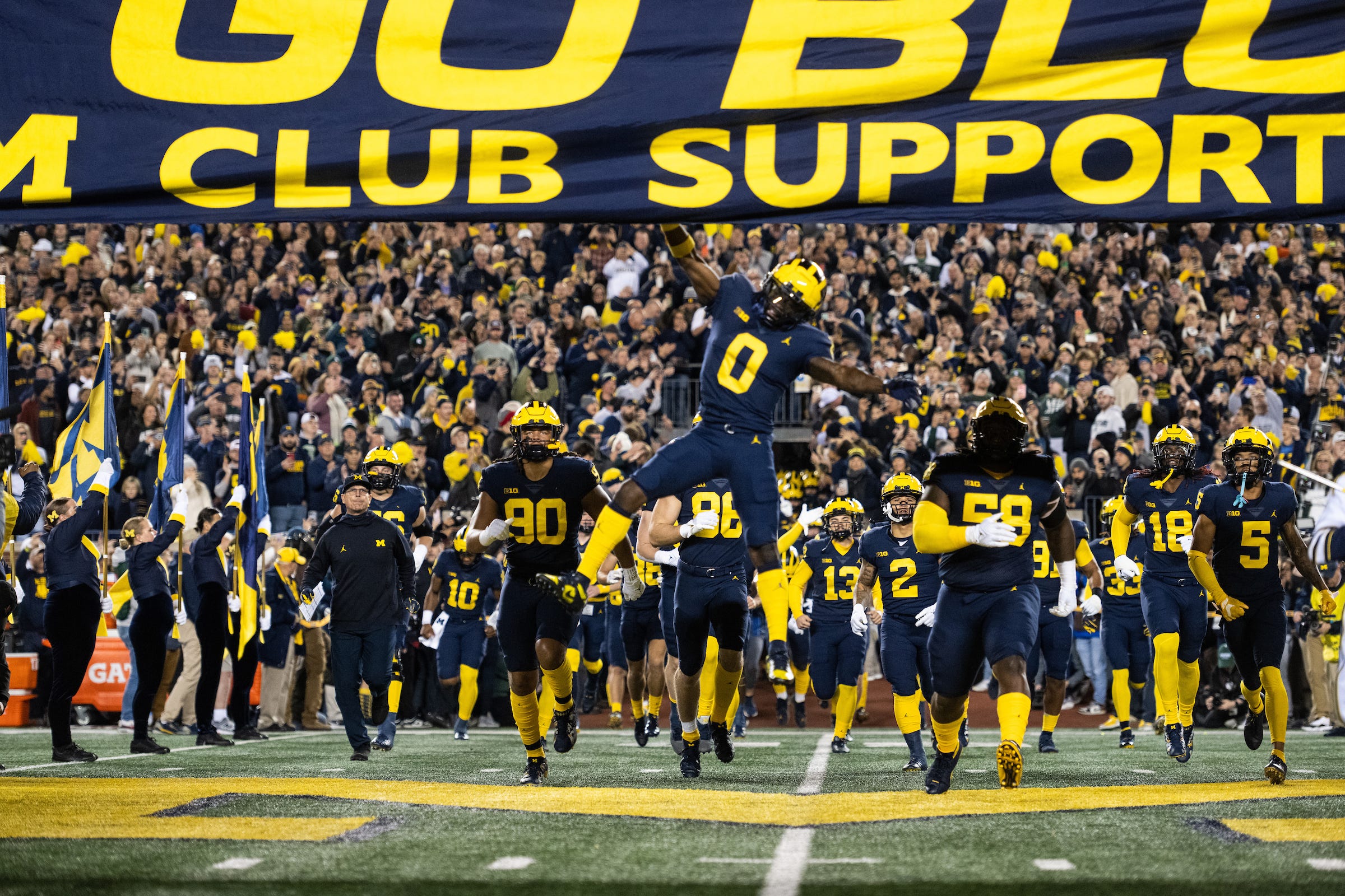 Sainristil Follows Up 72-Yard Pick Six by Spotlighting McBurrows in TV ...