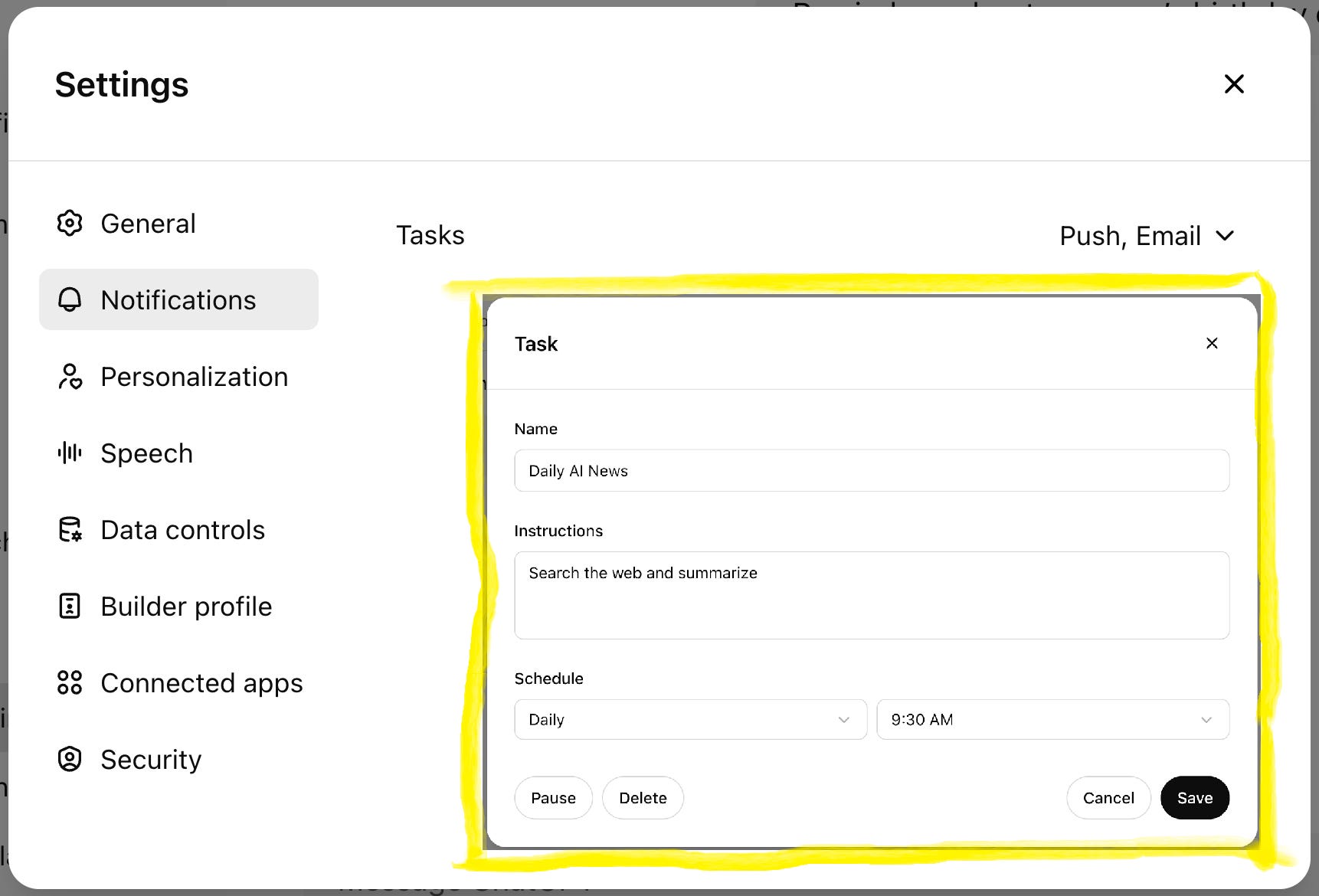 OpenAI ChatGPT Tasks: La nueva funcionalidad para automatizar tus tareas diarias
