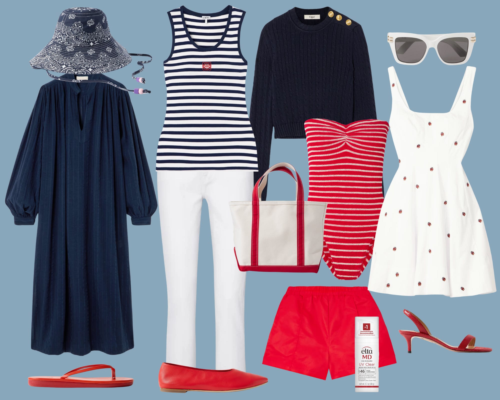 Summer Moodboards and Inspired Outfits