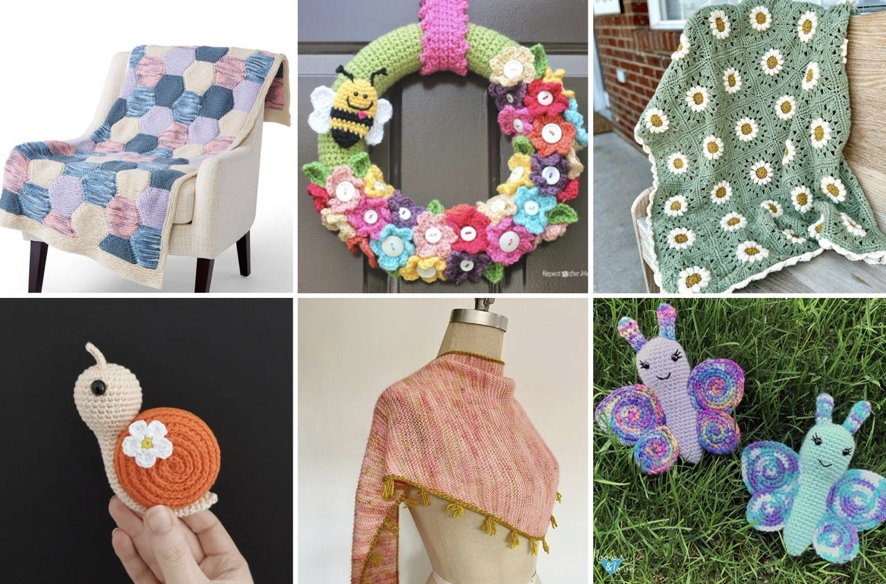 My Ultimate List of Free Patterns for Spring