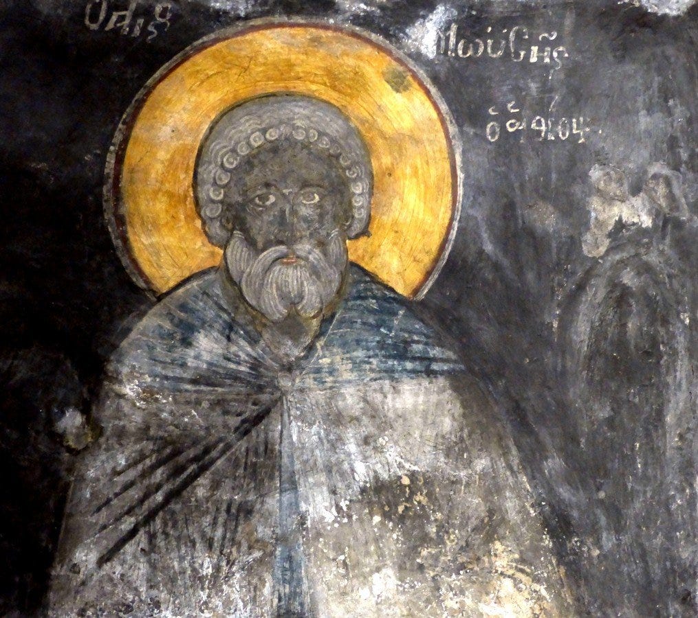 St. Moisey (Moses) "the Black" - The Old Believers