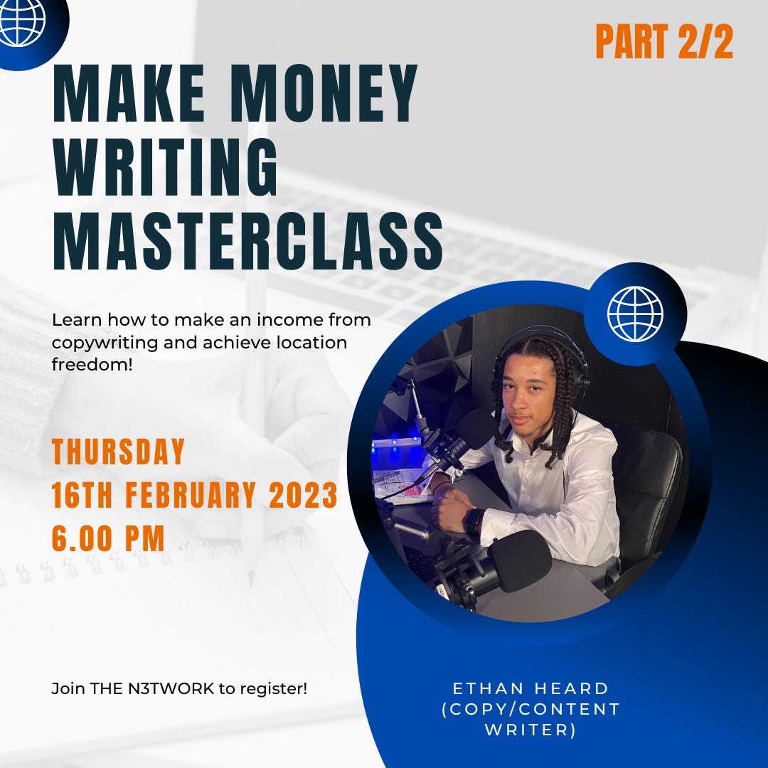 Your Final Chance - by Ethan Heard - THE N3TWORK NEWSLETTER