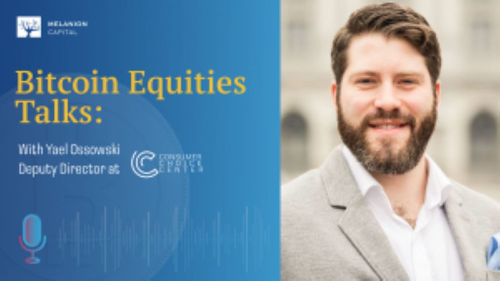 The Regulatory Landscape with Yael Ossowski, Deputy Director at Consumer Choice Center – Bitcoin ...