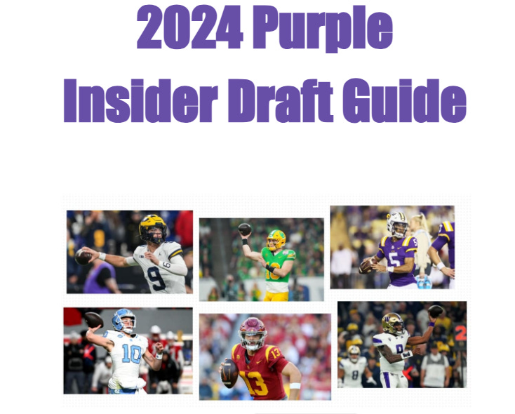 The 2024 Purple Insider Draft Guide - by Matthew Coller