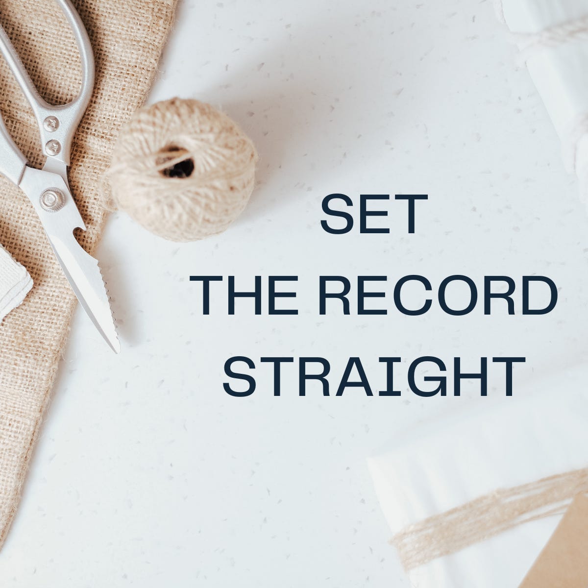 Set the record straight - by Ebun Oluwatuyi - The Storybook