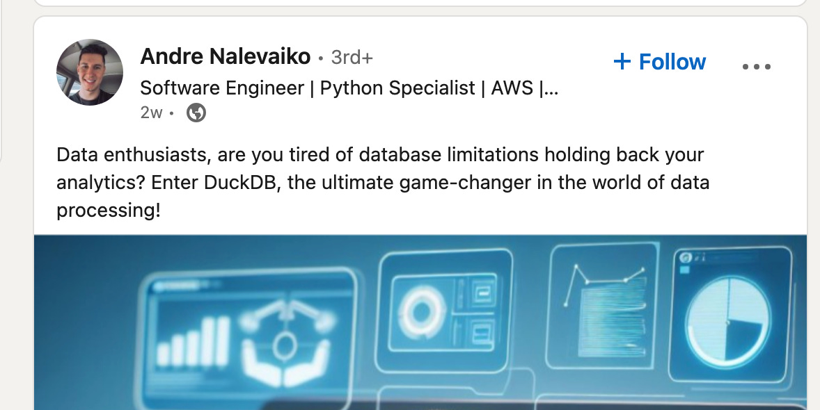 Why DuckDB is losing to Polars - by Daniel Beach