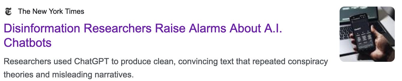 AI-based disinformation is probably not a major threat to democracy ...