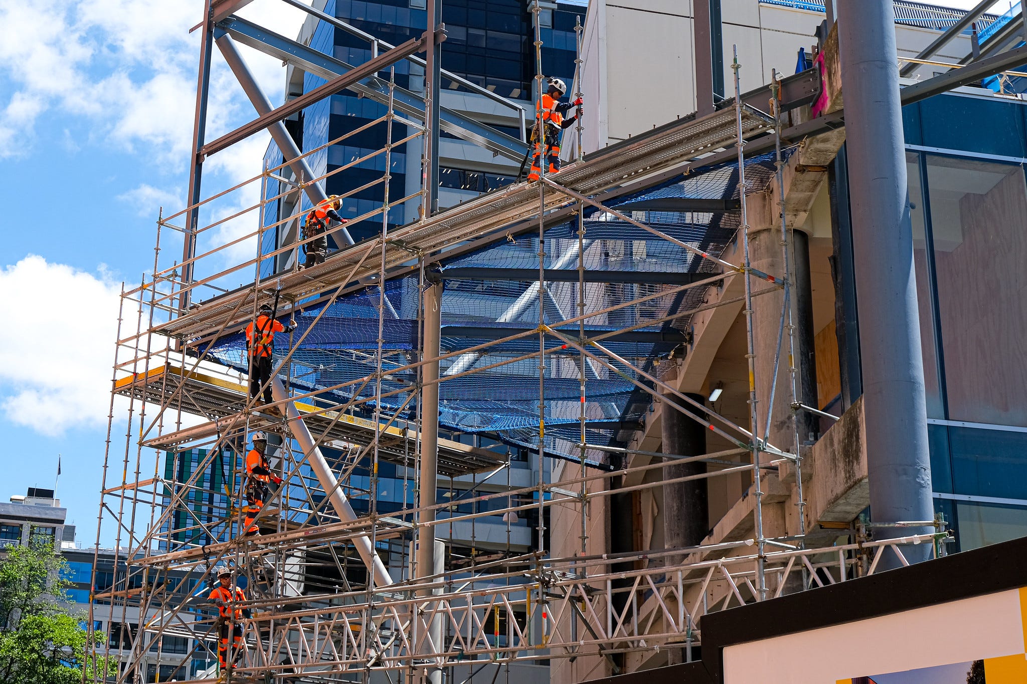 Infrastructure & home building slumping on Govt funding freeze