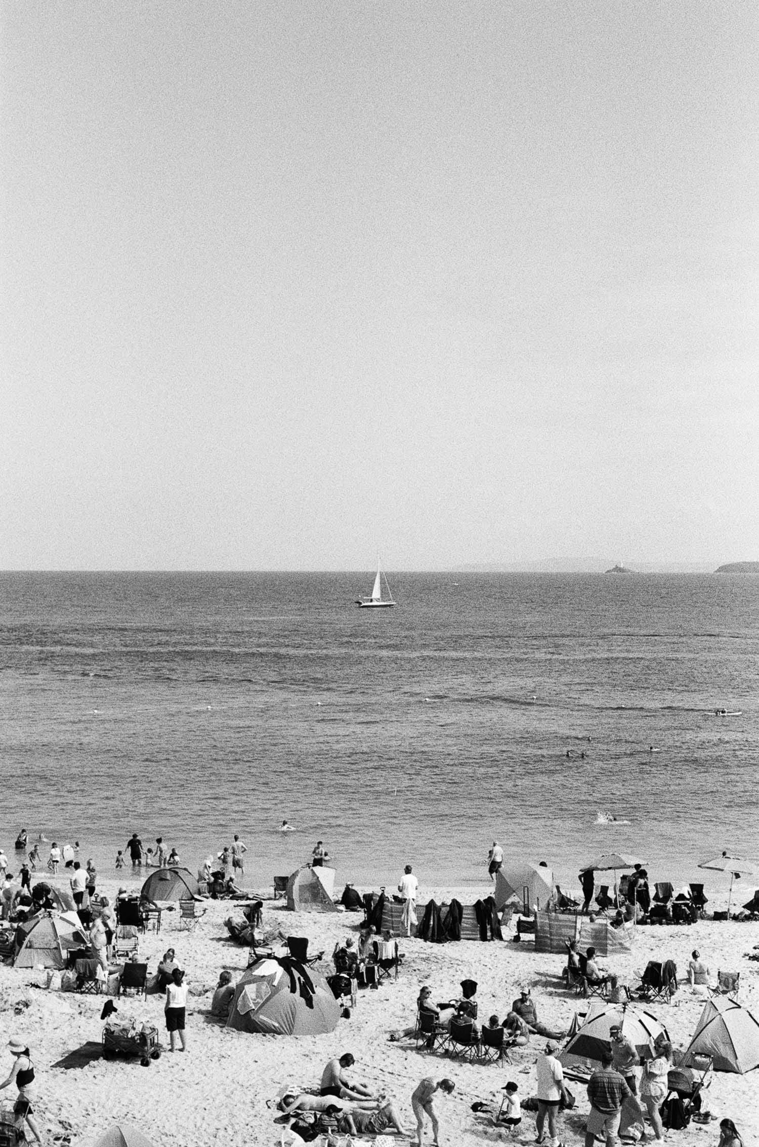 We are all just sharing the same beach. - by John Colson