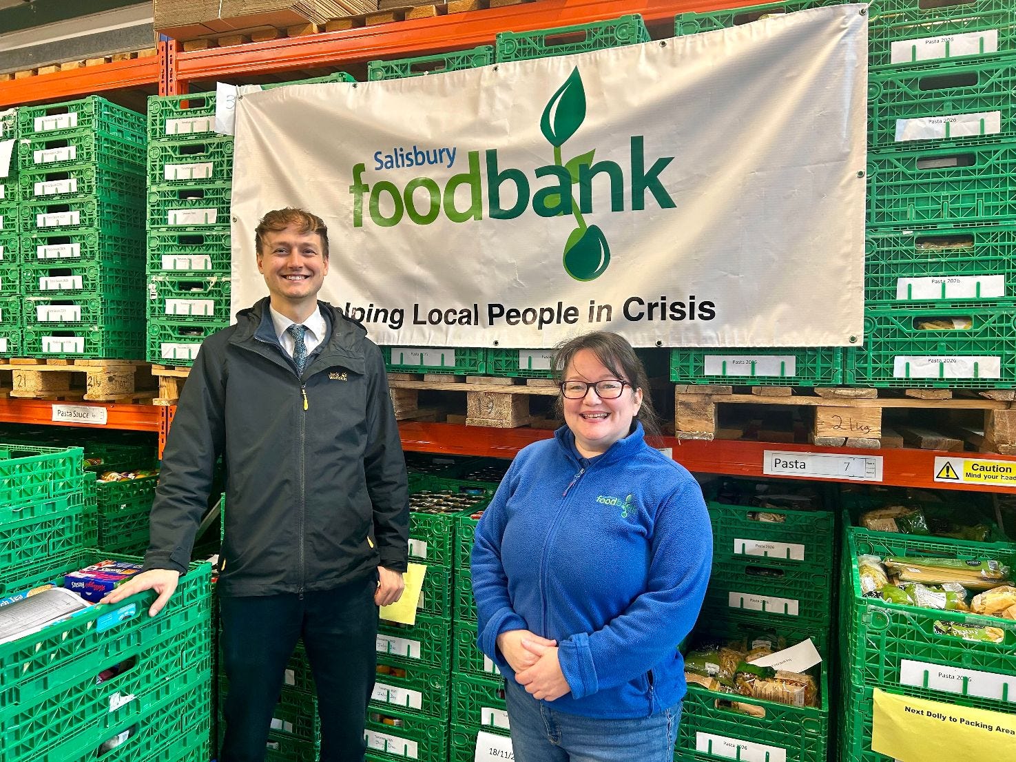 Inside Salisbury: Foodbank benefits from donation