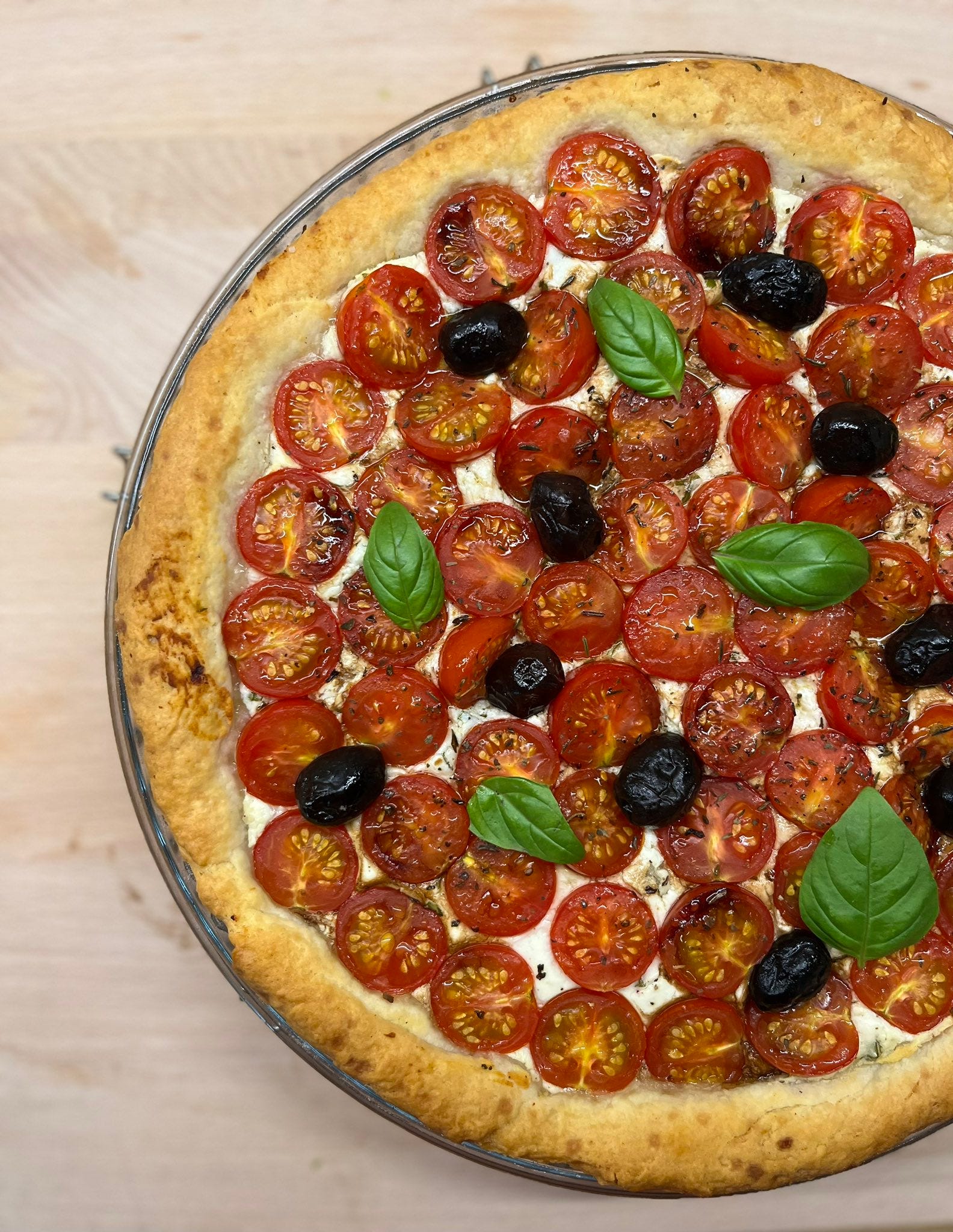 2 tomato tarts - Life's a Feast by Jamie Schler