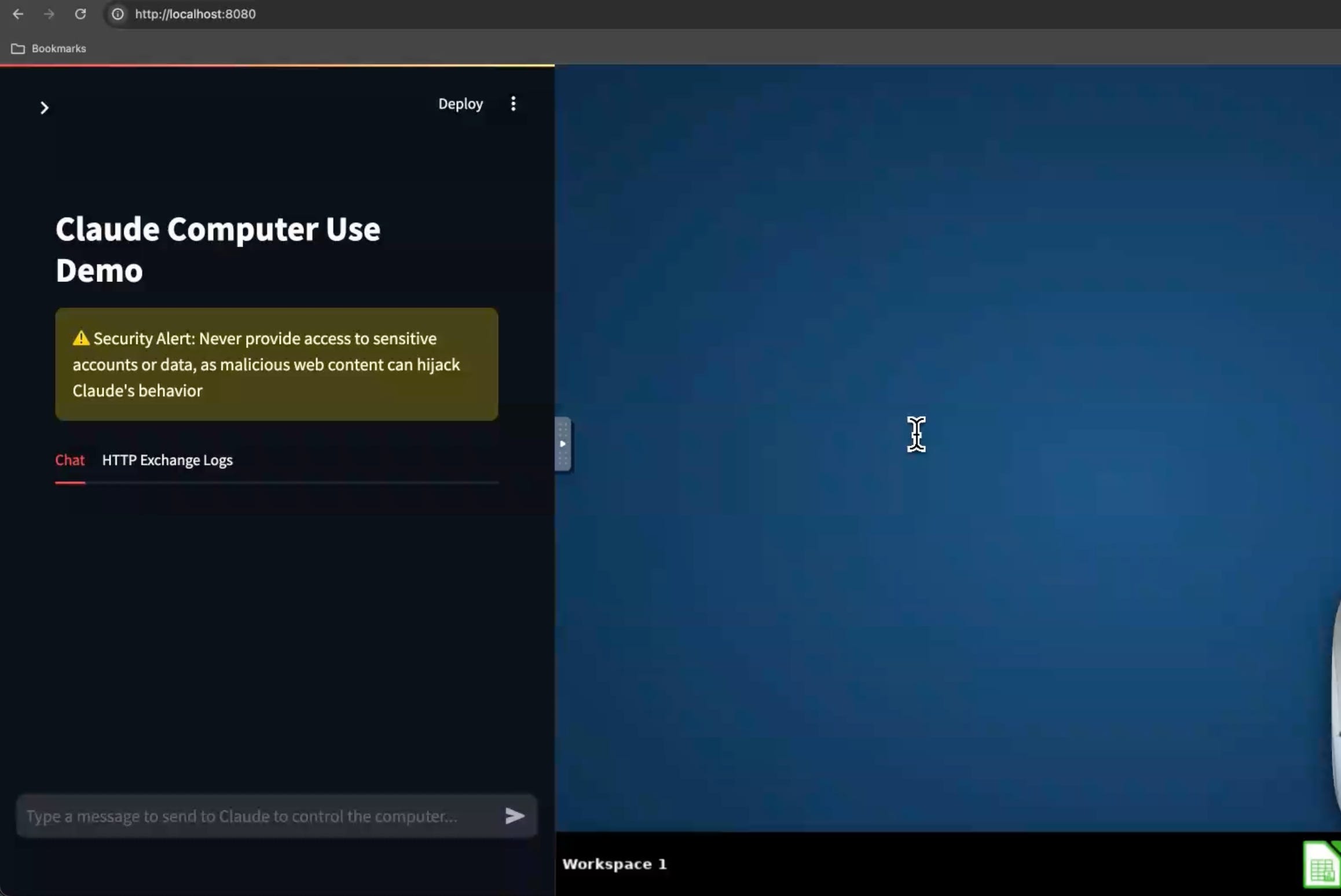 Claude Computer Use - The First Prompt Injection