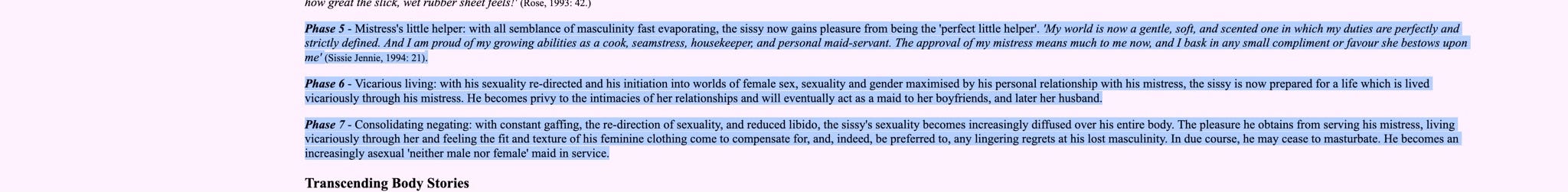 AGP and the Sissies of Casa Susanna