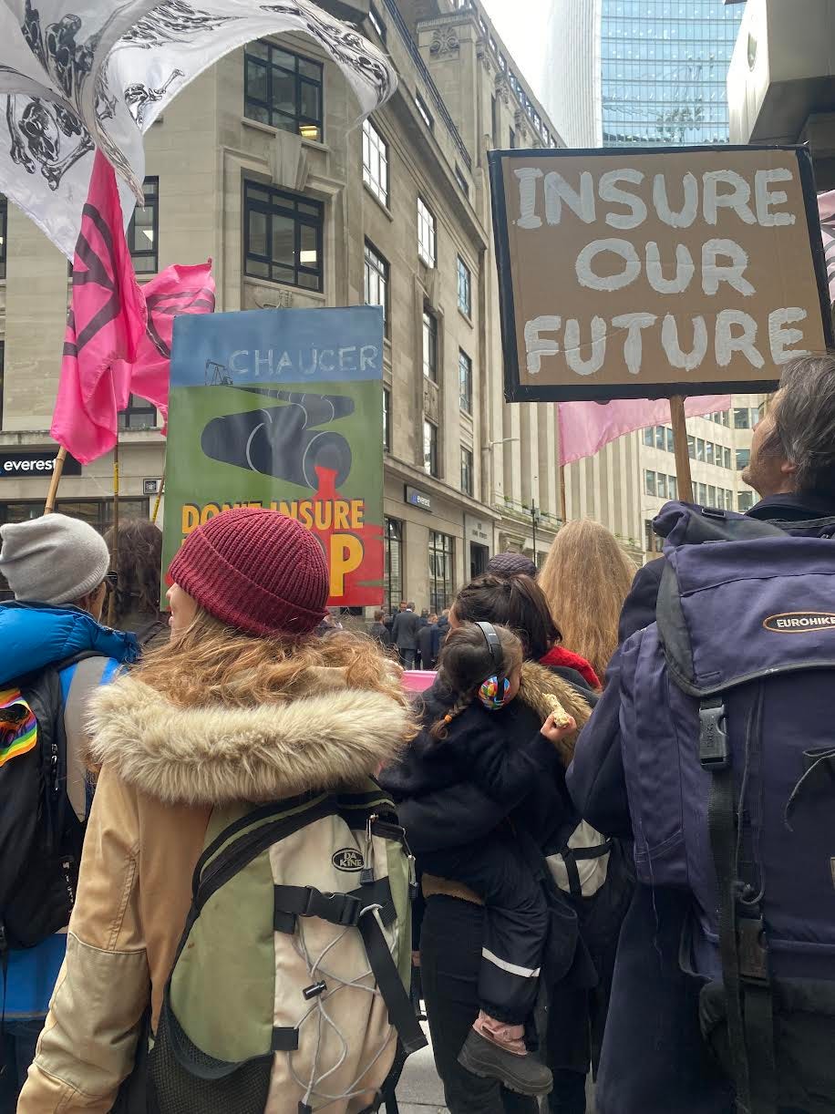 Insurance Mayhem: Extinction Rebellion Protests Insurance Companies ...