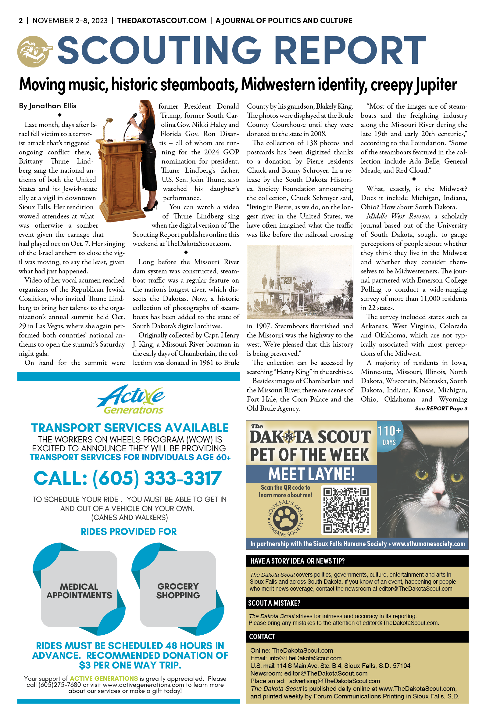 The Dakota Scout E-edition - The Dakota Scout