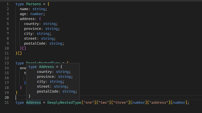 Indexed Access Types In Typescript By Maina Wycliffe