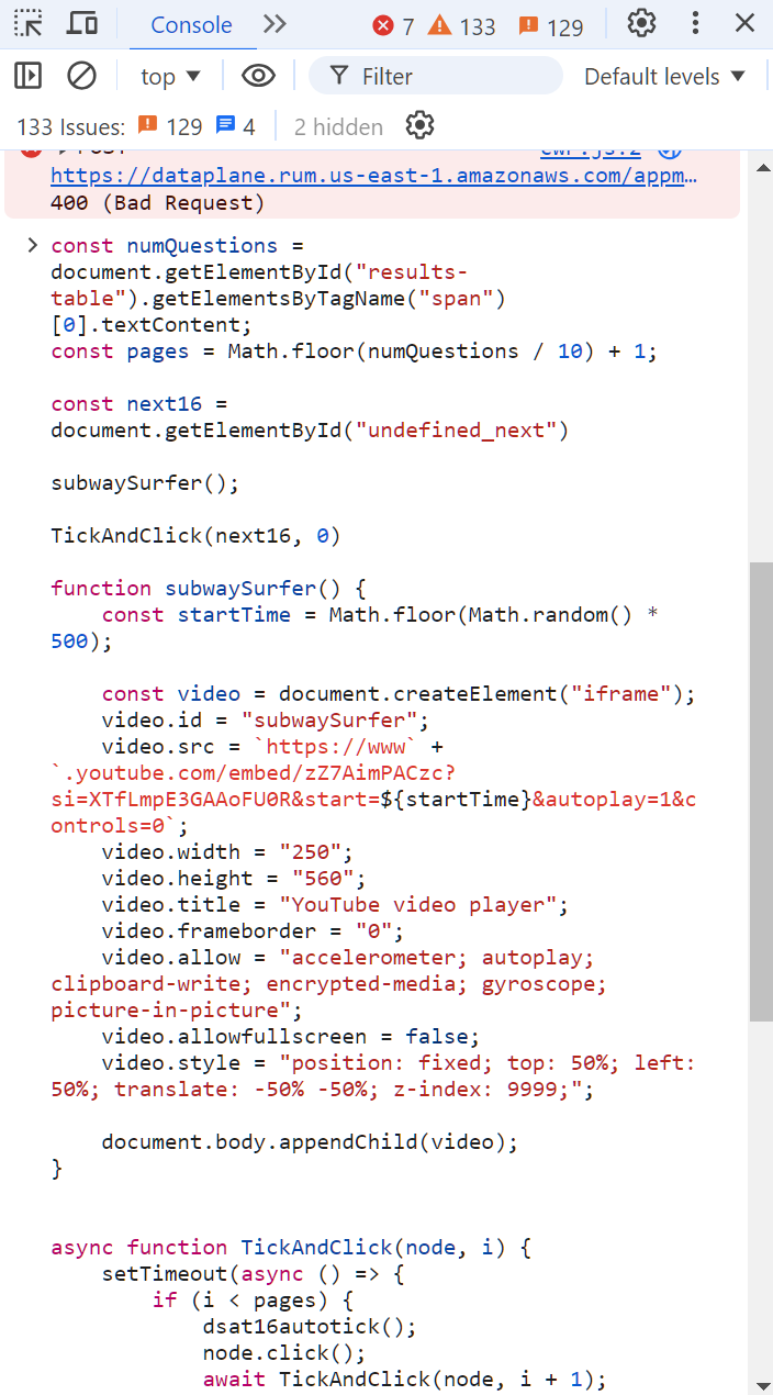 SAT Suite Question Bank: Auto-tick Tutorial