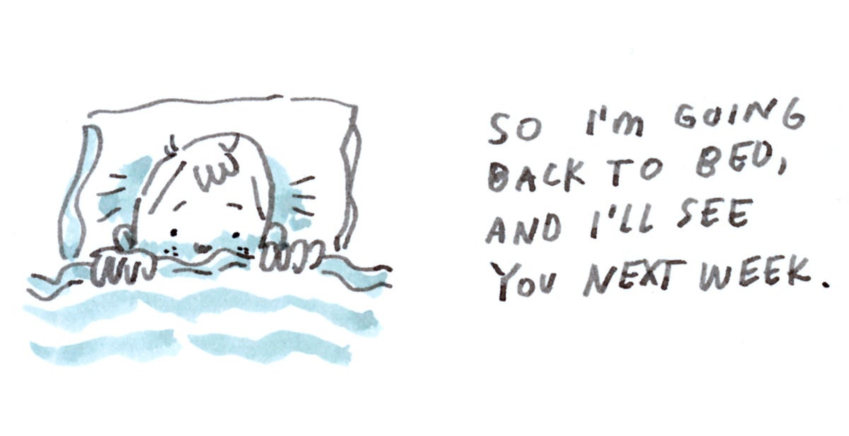 My brain is on vacation. - by Zara González Hoang