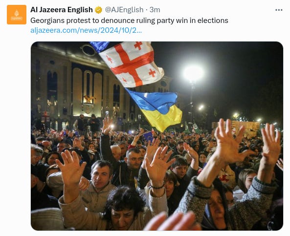 Georgians Vote Against Ukrainization - by Brad Pearce