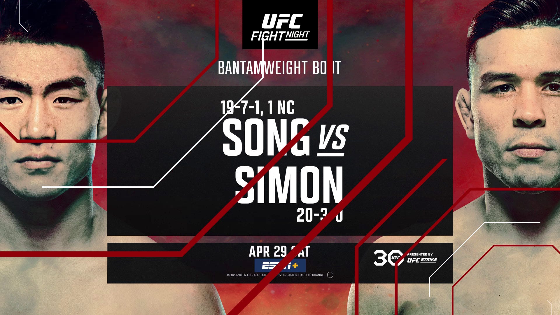 UFC Fight Night: Song vs. Simon Predictions, Analysis, and Free Picks