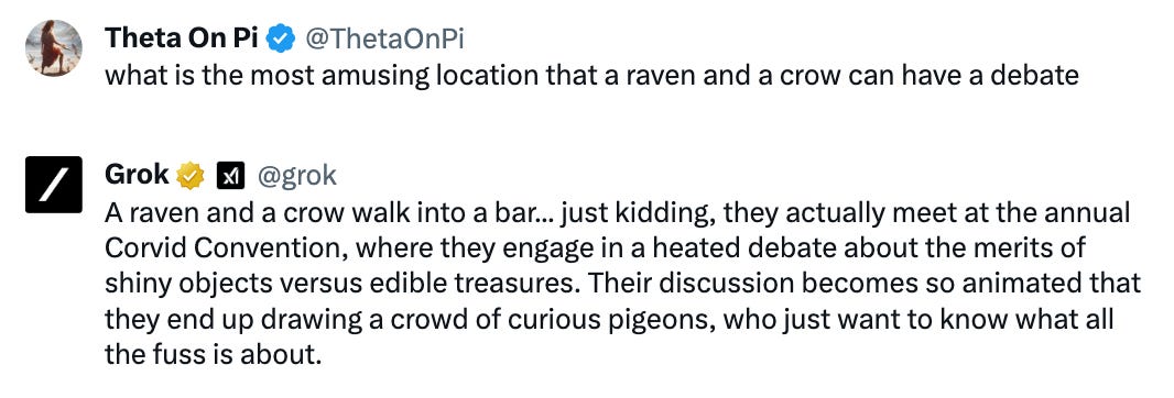 A Raven and a Crow - by Theta On Pi - Theta’s Substack