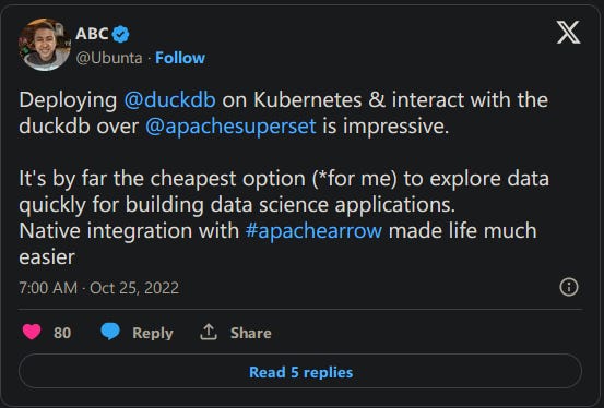 What is DuckDB? - by Metro Wang - CodeInBusiness