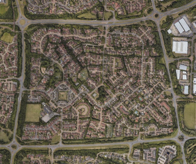 Milton Keynes: a vision of Anglofuturism - Luca’s Substack