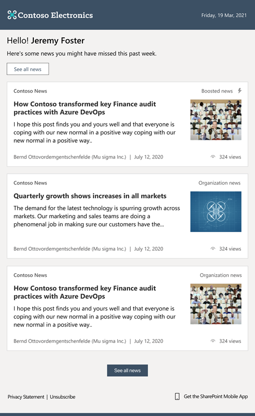 Effortlessly Reach Your Team with SharePoint Online Newsletters