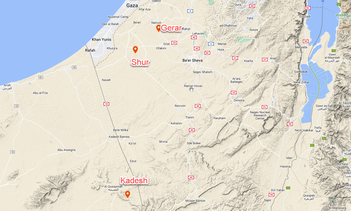 Abraham and Abimelech - by Kenneth Griffith