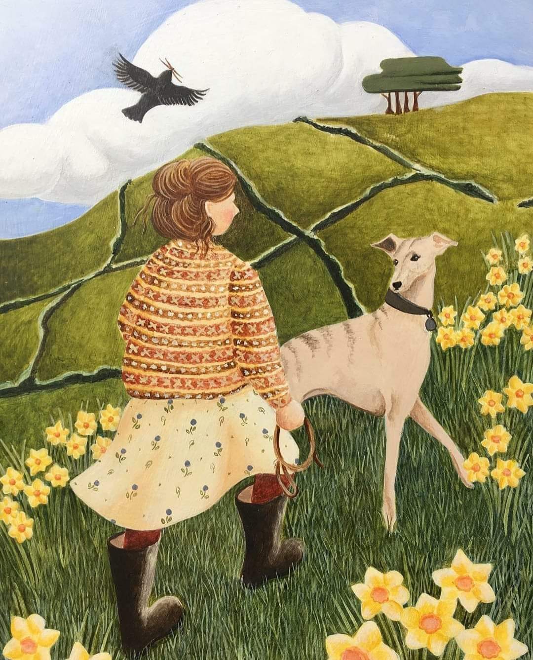 The Spring Art of Lucy Almey Bird - Radical Honey