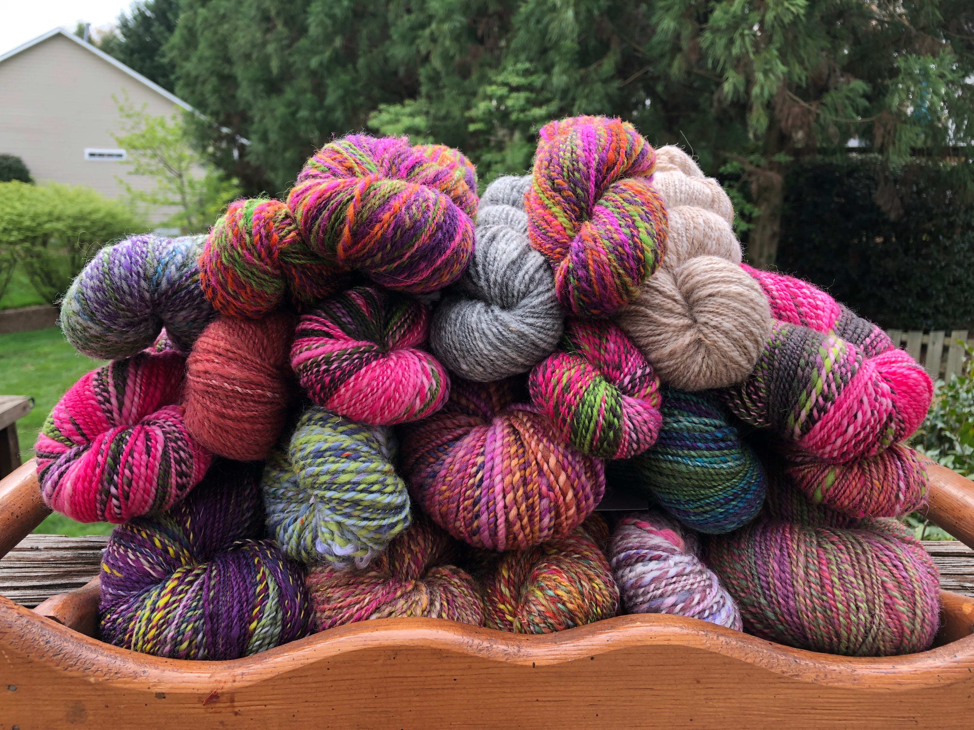 Spinning Flowers - Jennifer Edwards' Knitterly Arts