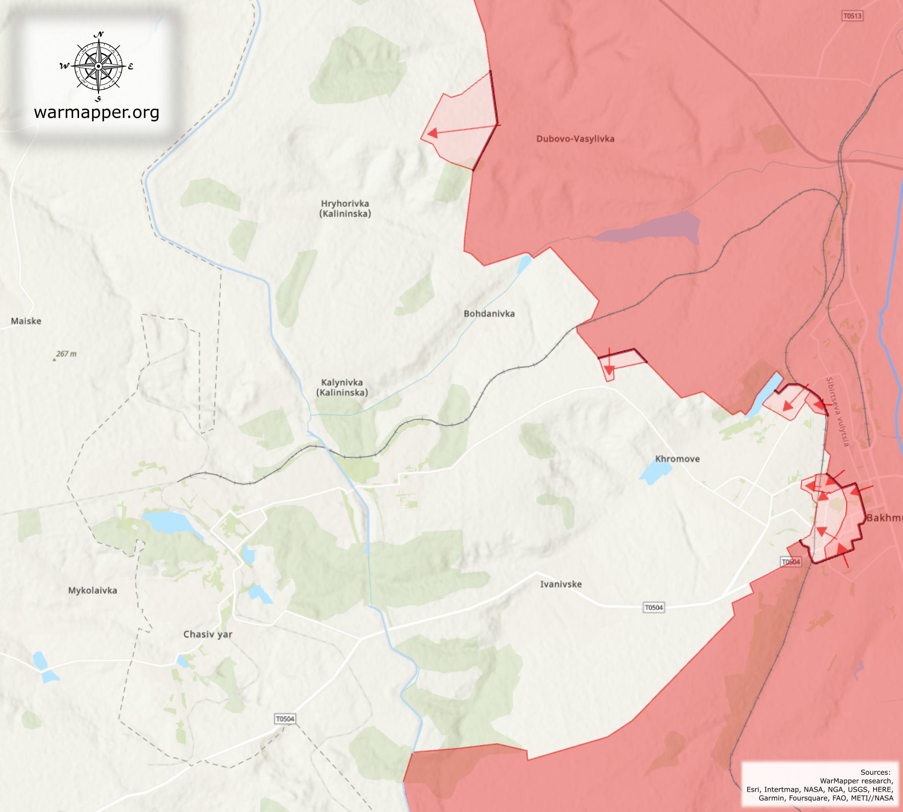 Weeks 60 & 61: Russian progress in Bakhmut - War Mapper