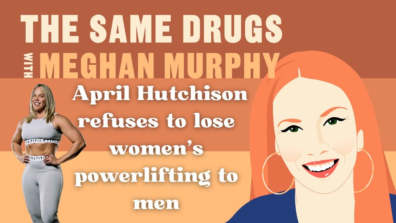 April Hutchinson is a Canadian powerlifter who won't lose her sport to men